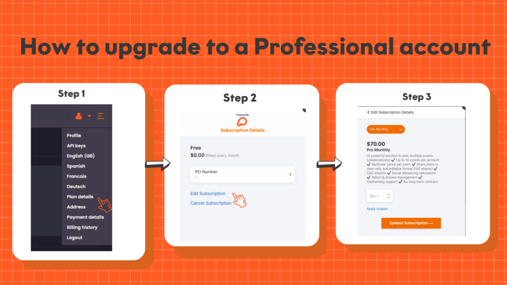 Plan Profesional - OnePlan Events