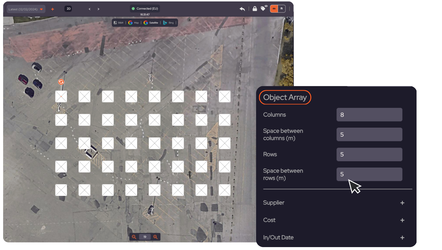 Create an array of objects for speedier planning - OnePlan Events